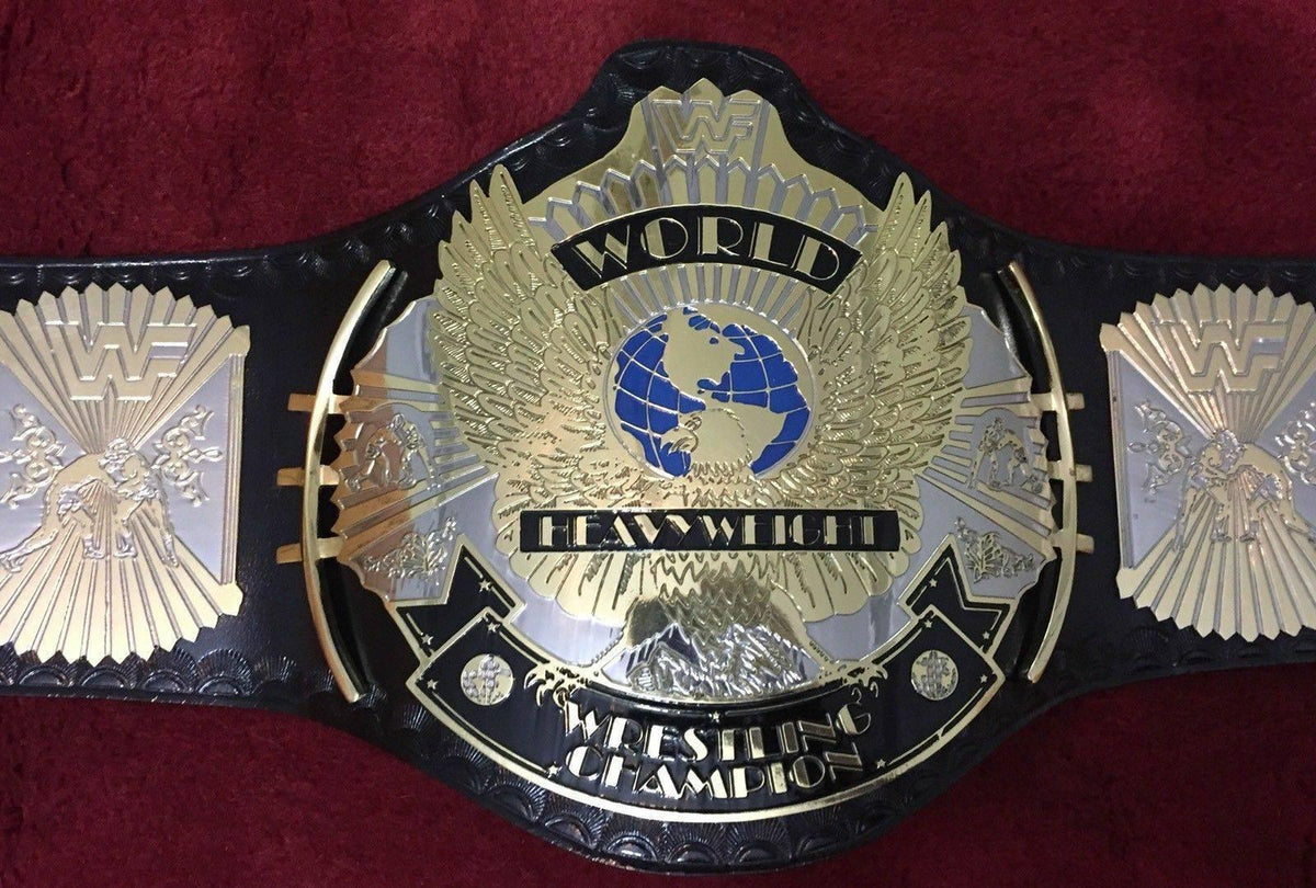 WWF WINGED EAGLE DUAL PLATED Brass Championship Belt | Zees Belts