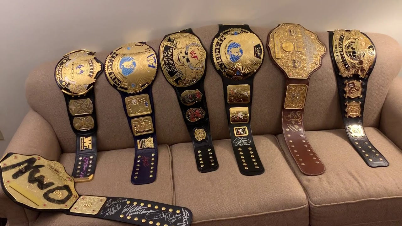 How to Start Collecting Championship Belts - Zees Championship Belts