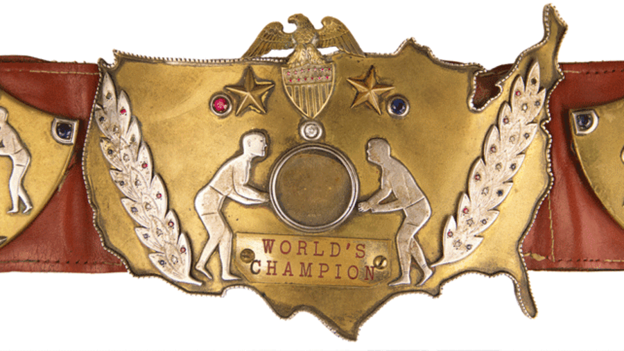 The First Championship Belt Ever Made: A Look Back at Wrestling Histor ...