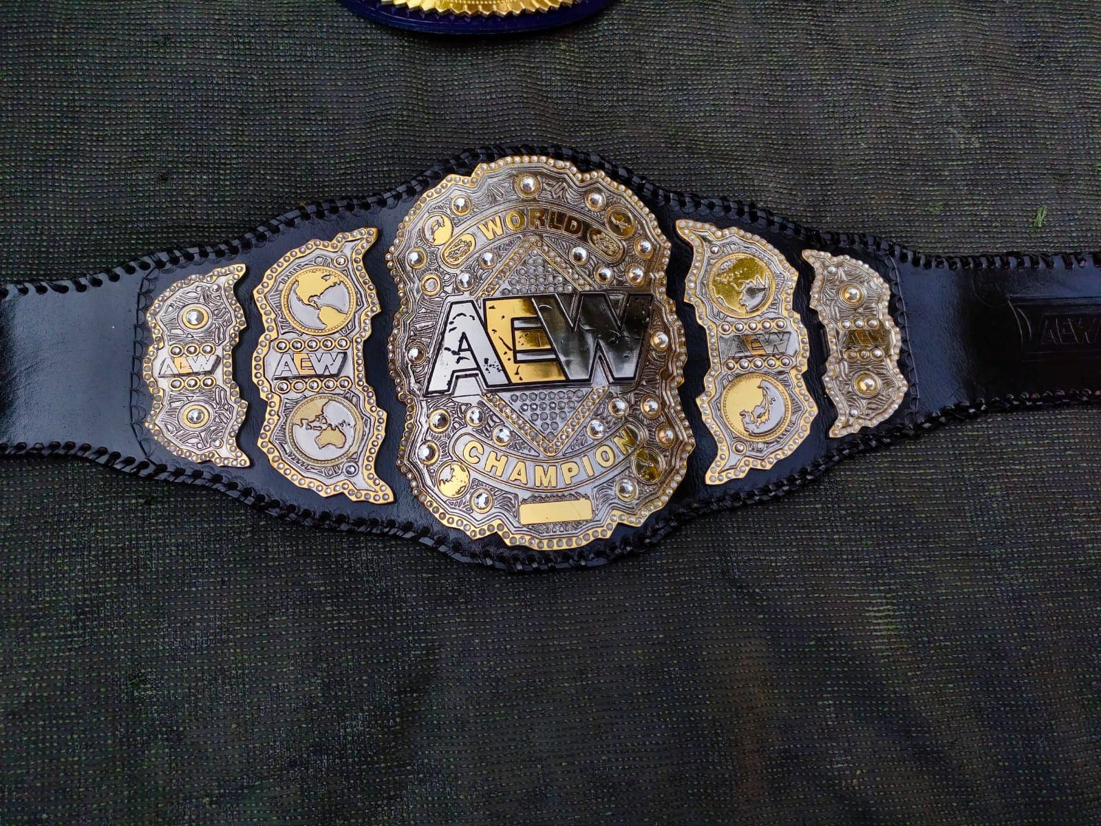 The AEW Championship Belt: Forging Wrestling's Modern Legacy - Zees ...