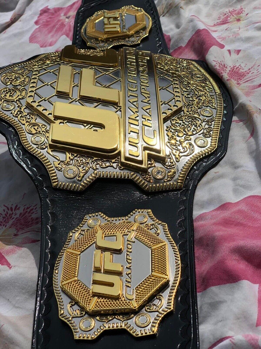 UFC TRIPLE STACK CNC MADE CHAMPIONSHIP BELT | Zees Belts